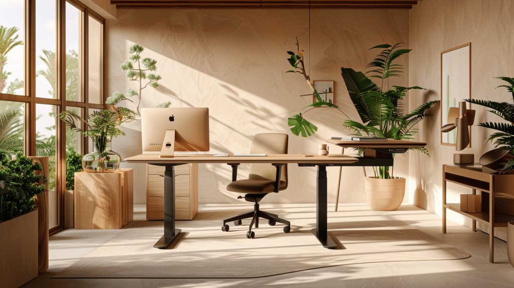 Transformez votre espace avec le bureau assis-debout Kqueo